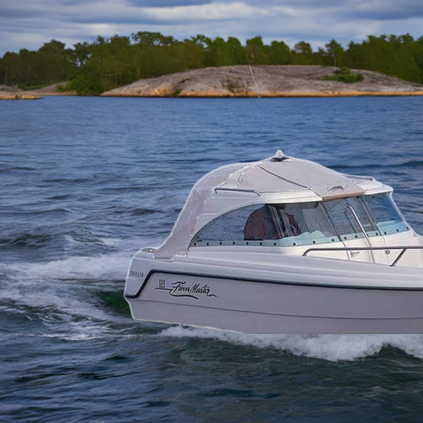 Boat canopy aft canopy Finnmaster 520 Trolls – Seaside Marin