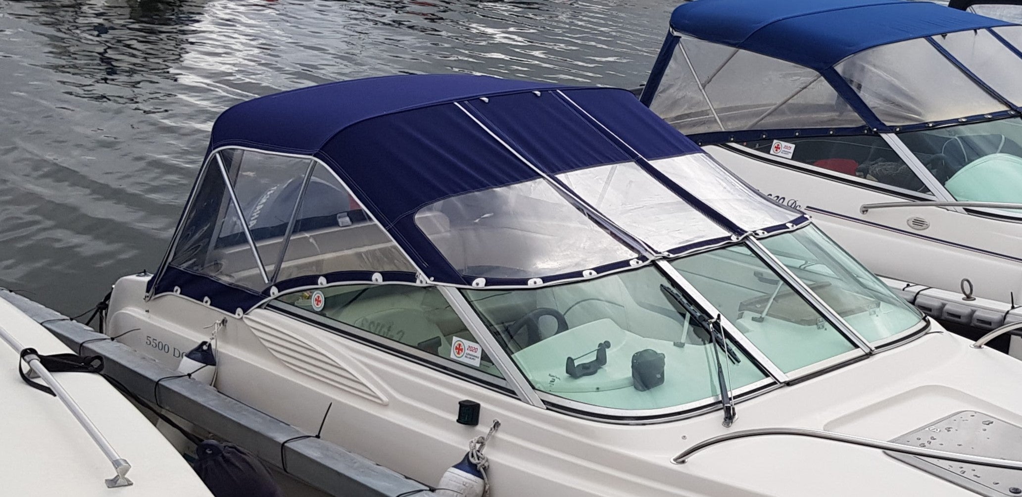 Boat canopy-rear canopy otter 5500 DC – Seaside Marin